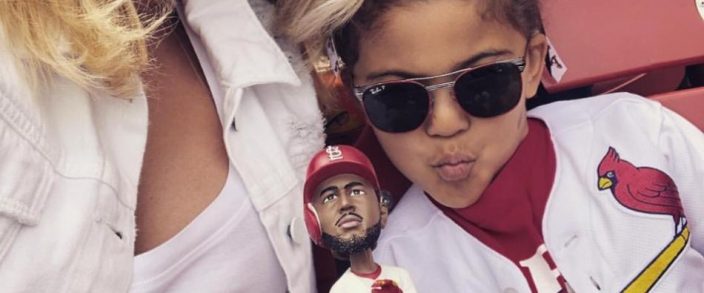 Dexter Fowler’s daughter Naya had the cutest reaction to her dad’s ...