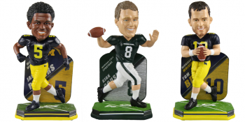 Bobbleheads Featuring Michigan and MSU Football Stars Unveiled ...