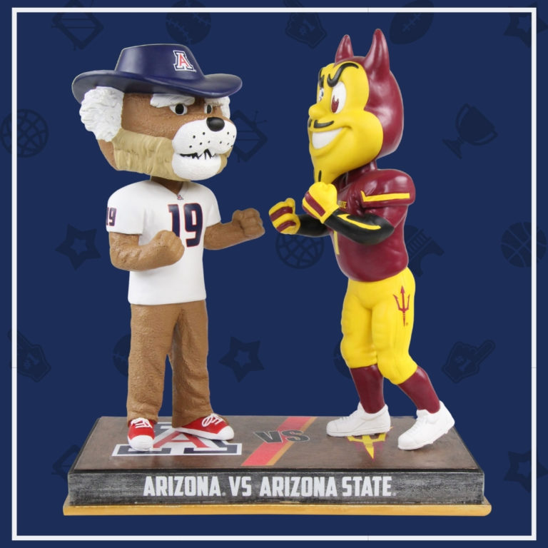 Arizona vs. Arizona State Rivalry Bobblehead Unveiled – National ...