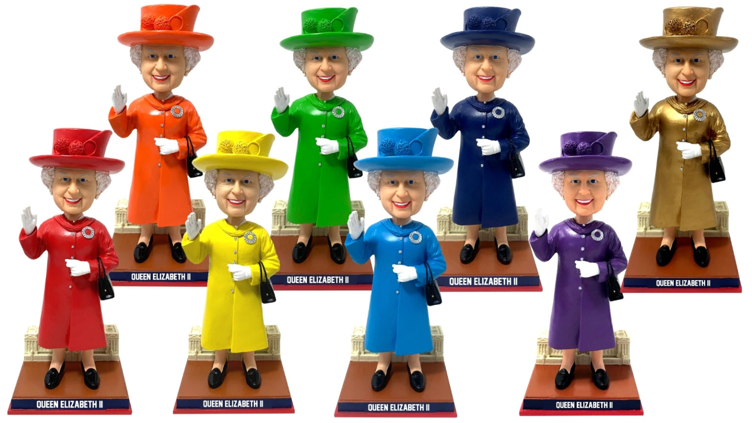 Queen Elizabeth II Bobbleheads Unveiled to Celebrate Platinum Jubilee ...